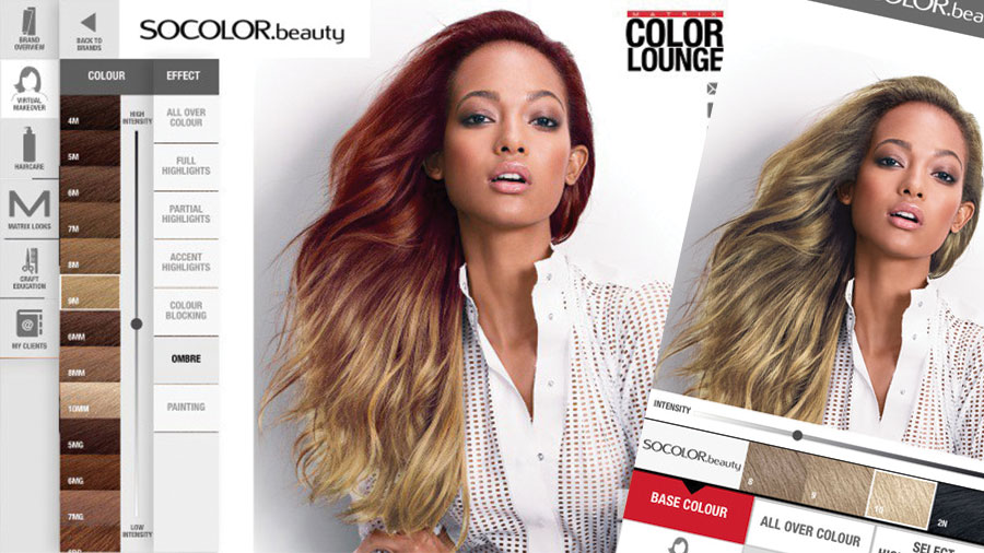 Matrix Color Lounge – la app che cambia colore ai capelli - Bella Magazine
